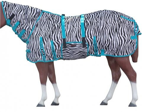 Zebra Print is the Secret to a Fly Free Horse - An Equestrian Life